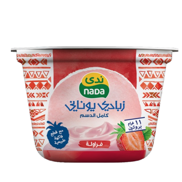 Greek Yoghurt Full Fat Strawberry - NADA